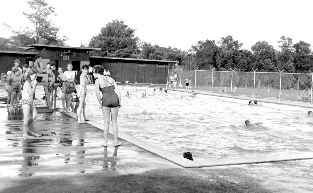 Sectioned Off Indoor Swimming Pool
